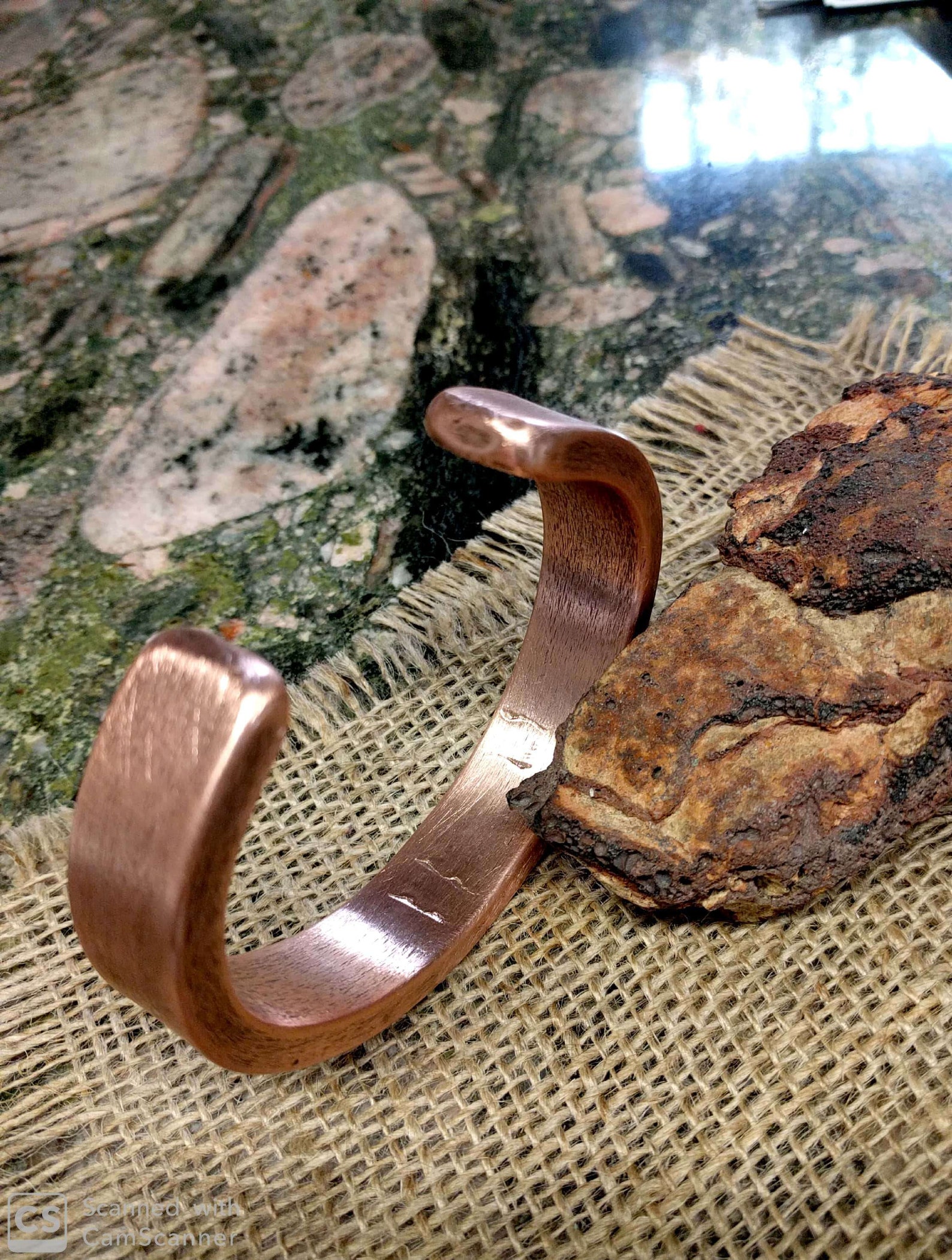 Heavy Copper Cuff. Rough Brushed. 6.5 X 18 Mm Thick and Wide. | Etsy