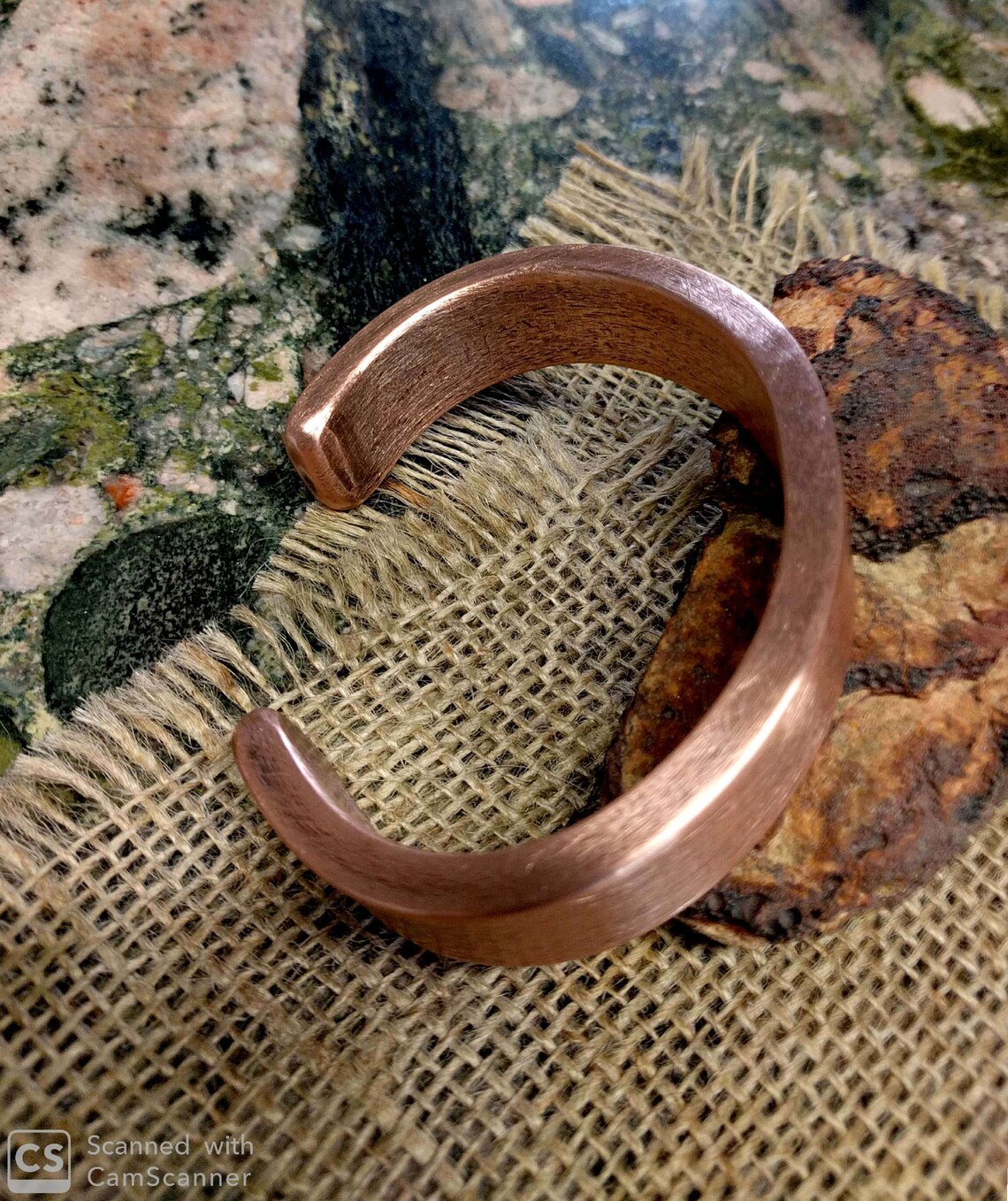 Heavy Copper Cuff. Rough Brushed. 6.5 X 18 Mm Thick and Wide. | Etsy