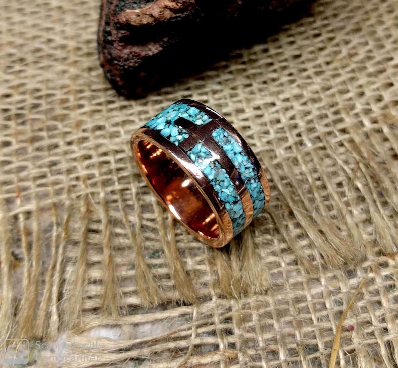 Turquoise Cross Band. - Etsy