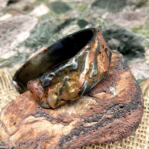 Heavy Textured Iron Cuff. 4 X 19 Mm Thick and Wide. - Etsy