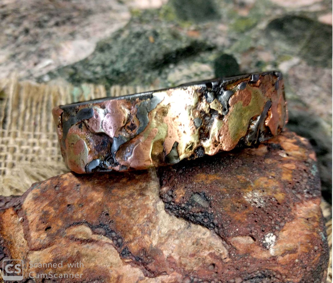 Heavy Textured Iron Cuff. 4 X 19 Mm Thick and Wide. - Etsy
