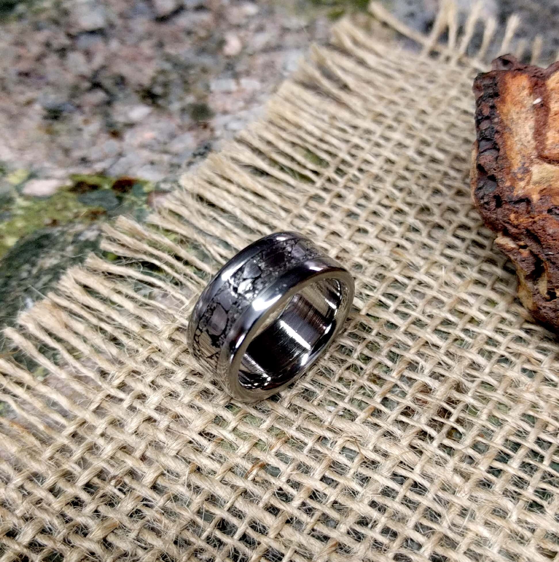 Bismuth Wedding Ring