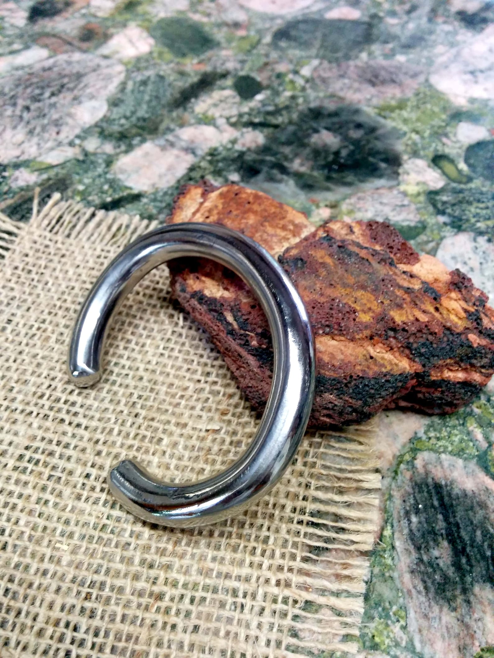 10mm Titanium Cuff Bracelet. Grade 5. - Etsy