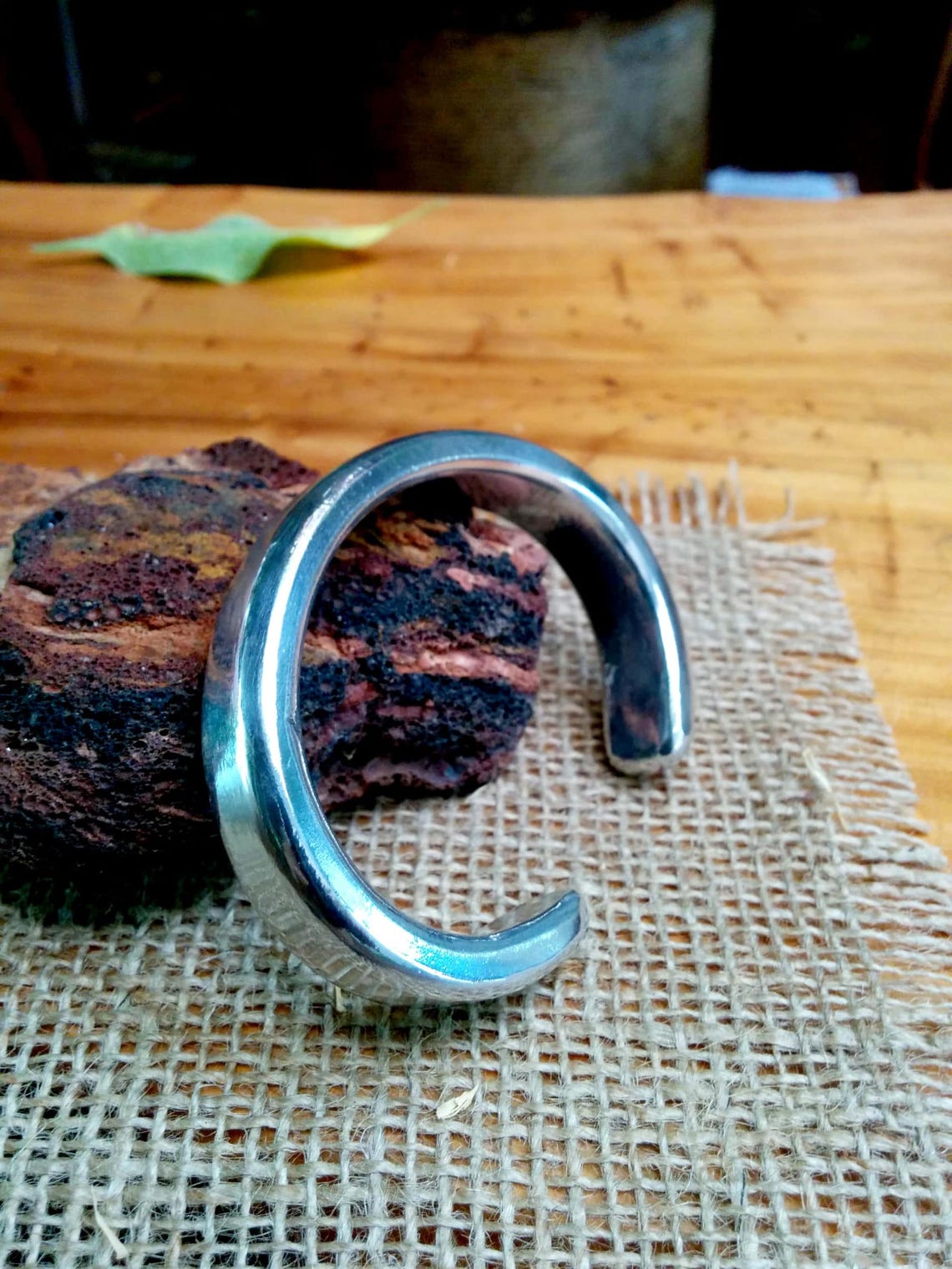 Solid Aluminum Cuff Bracelet. 6 X 12.5mm Thick and Wide. | Etsy