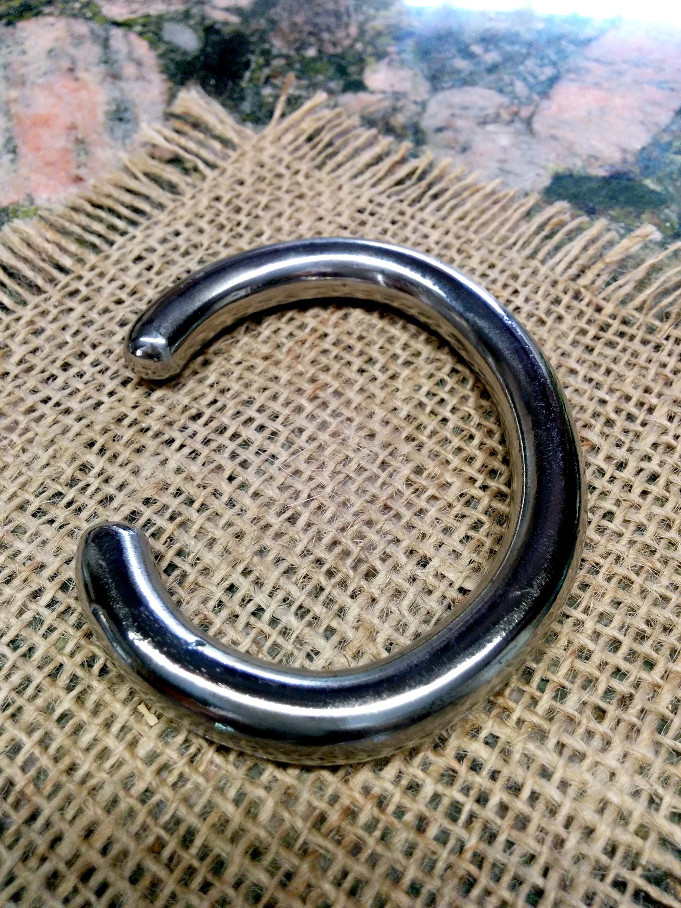 10mm Titanium Cuff Bracelet. Grade 5. - Etsy