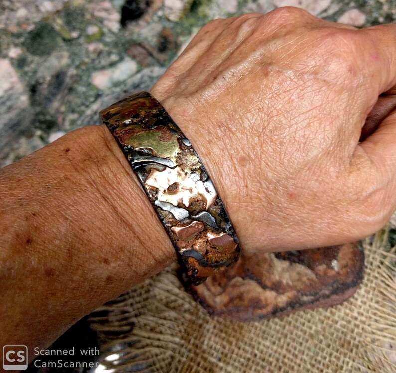 Heavy Textured Iron Cuff. 4 X 19 Mm Thick and Wide. - Etsy