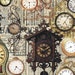 Old Clocks - Vintage Decoupage Art - Rice Paper - Decoupage for ...