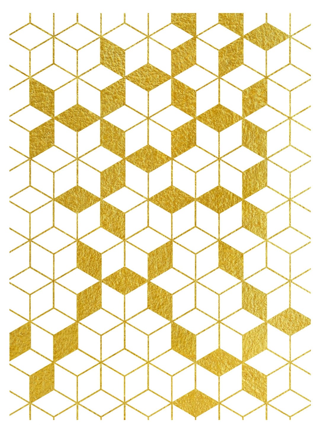 NEW! Gold Metal Leaf Decoupage Paper - A3 Size - Rice Paper With Gold ...