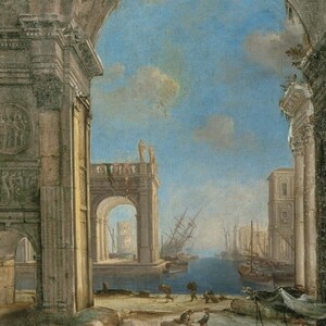 Ancient Rome Structures - Paper for Decoupage - Large Size Vintage ...