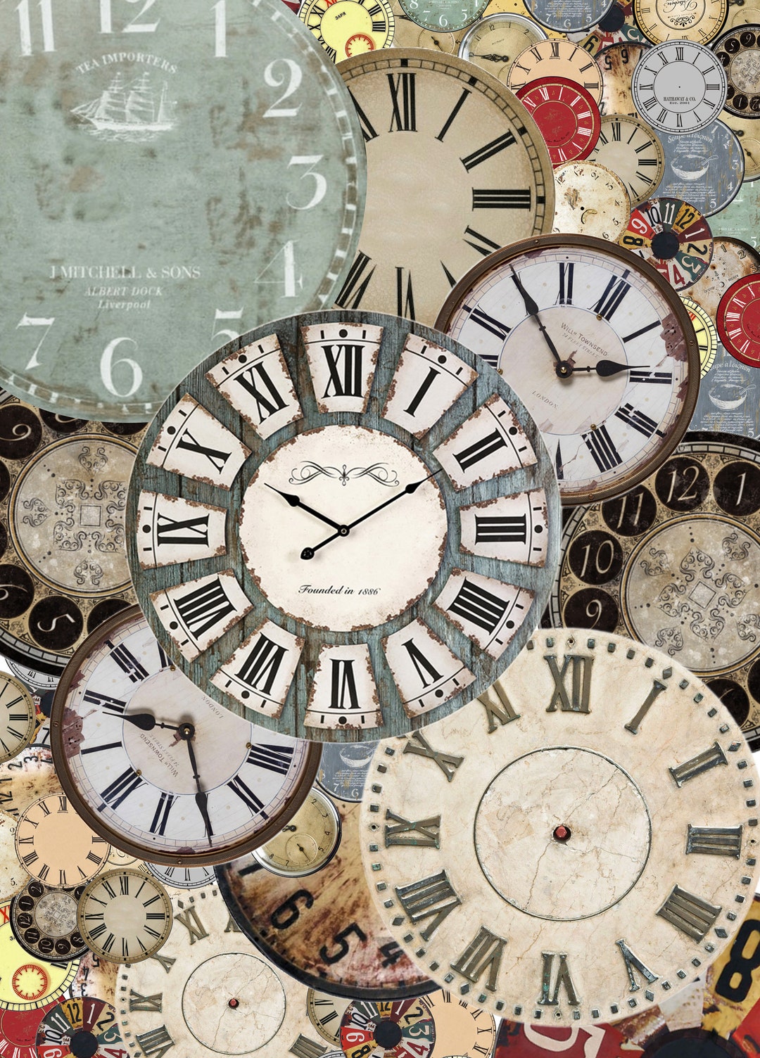 Large Rice Paper for Decoupage Furniture Decoupage Vintage Decoupage ...