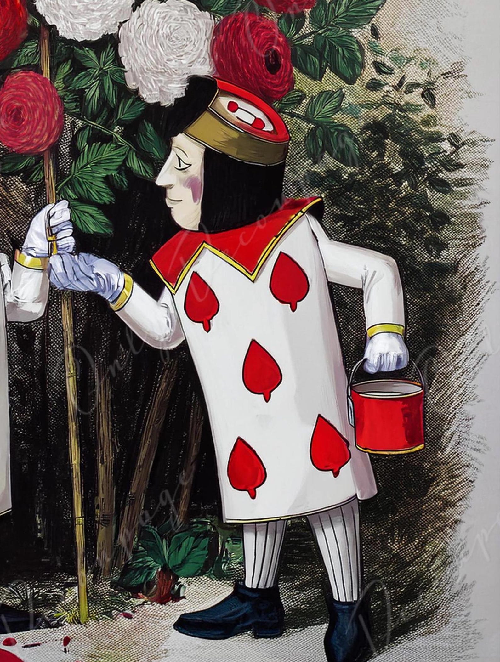 Fairytale Alice - Large Decoupage Paper - 6 Size Options - Card ...