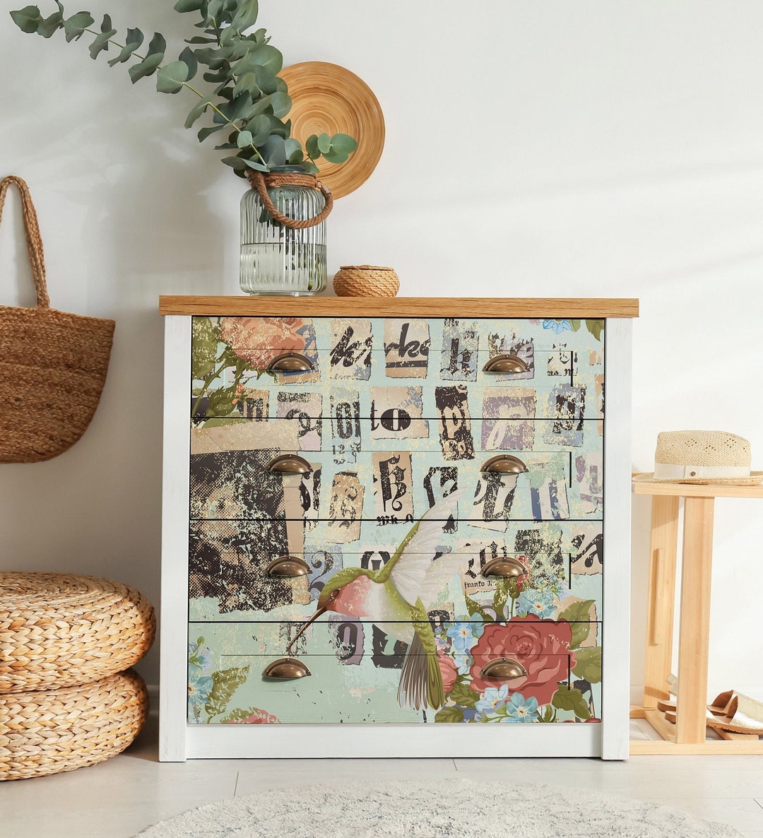 Large Decoupage Paper - Decoupage Art - Rice Paper for Decoupage ...