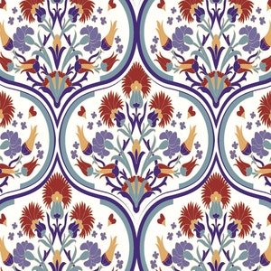 Authentic Clove Pattern Large Decoupage for Furniture Rice Paper ...