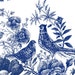Blue Decoupage Paper for Furniture - Rice Paper Decoupage - Large ...