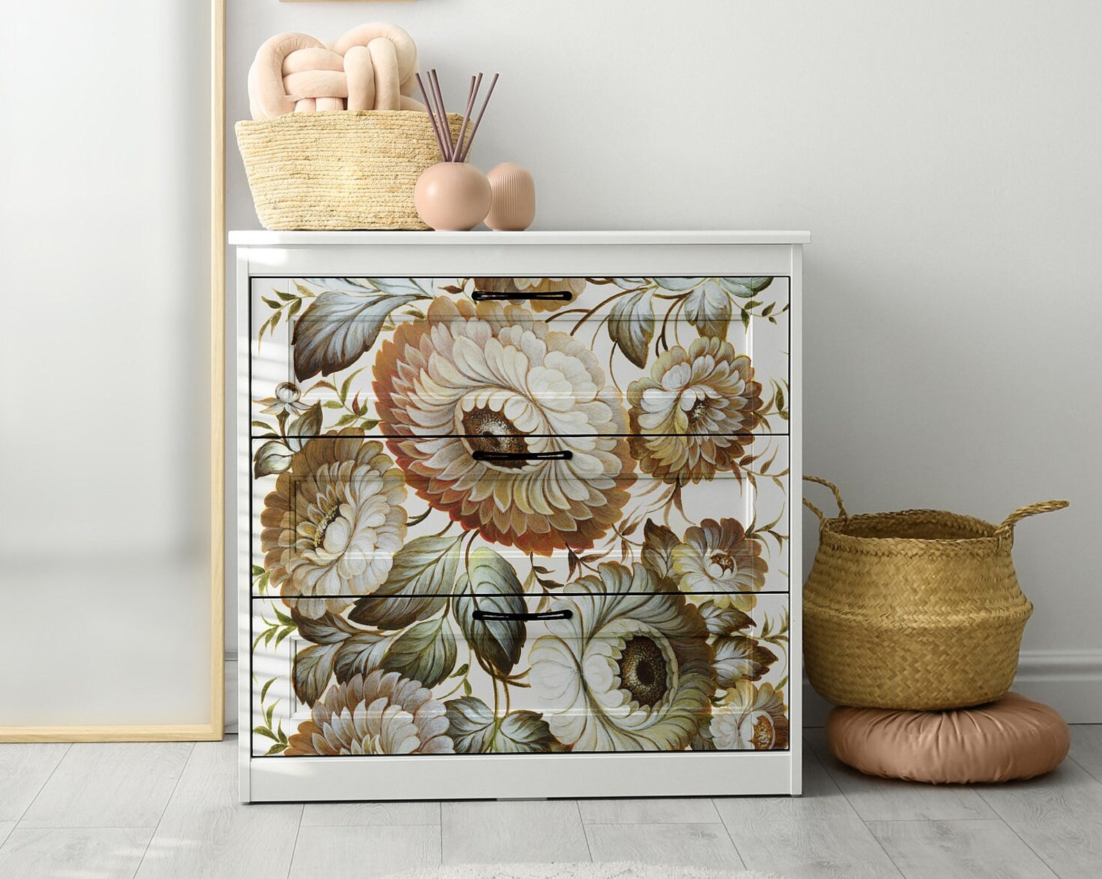 Large Decoupage Paper for Furniture - Decoupage Art - Rice Paper for ...