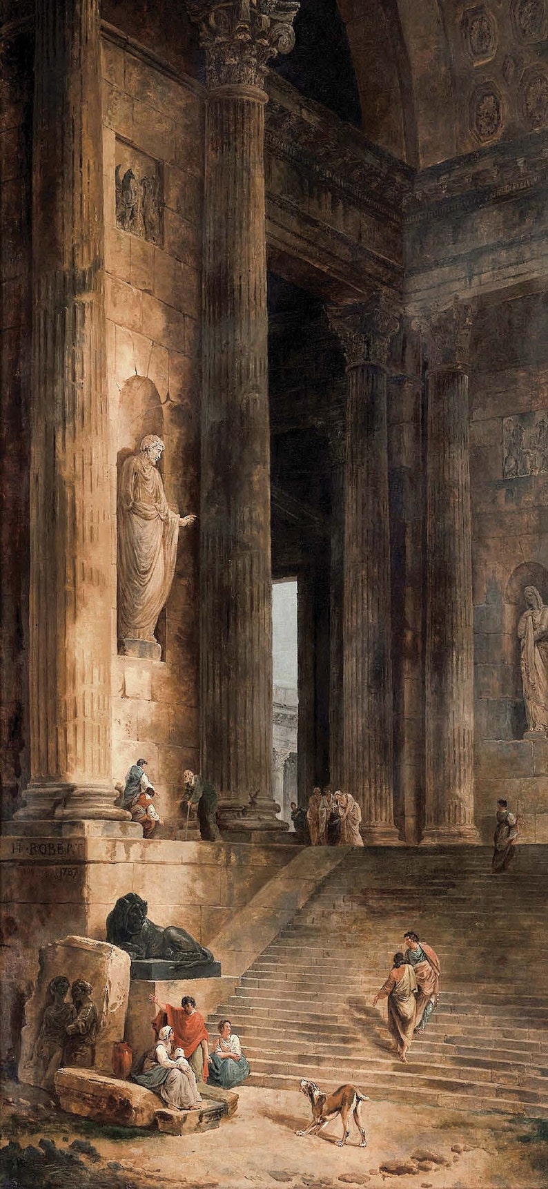 Ancient Rome Structures Paper for Decoupage Large Size - Etsy