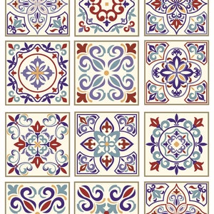 Authentic Pattern - Large Decoupage for Furniture - Rice Paper ...
