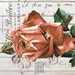 Large Decoupage Paper for Furniture Red Rose Rice Paper for Decoupage ...