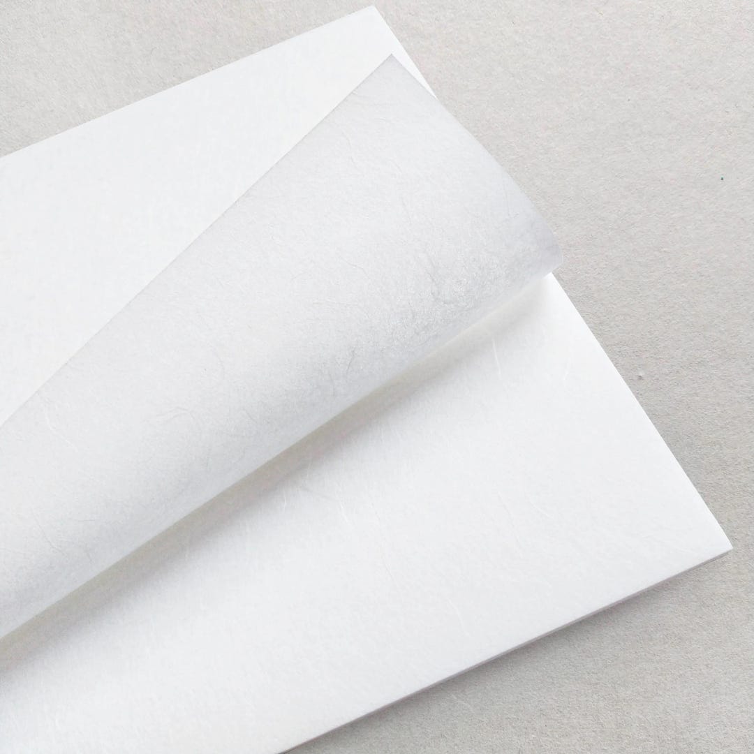 Large Size Plain Rice Paper - 12 Size Options - Blank Decoupage Paper ...
