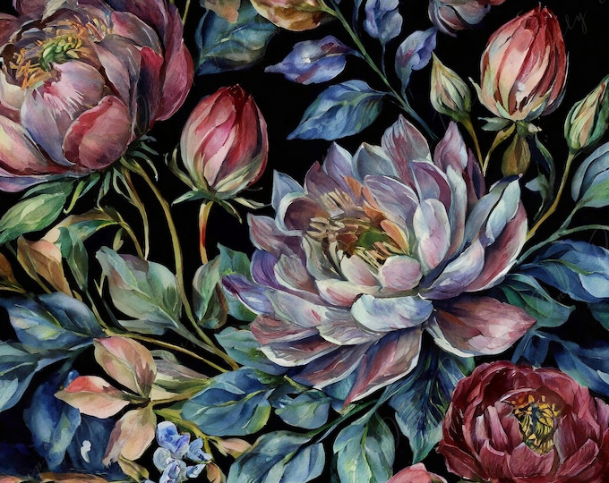 Flowers Roses Large Decoupage Paper Rice Paper for Decoupage - Etsy