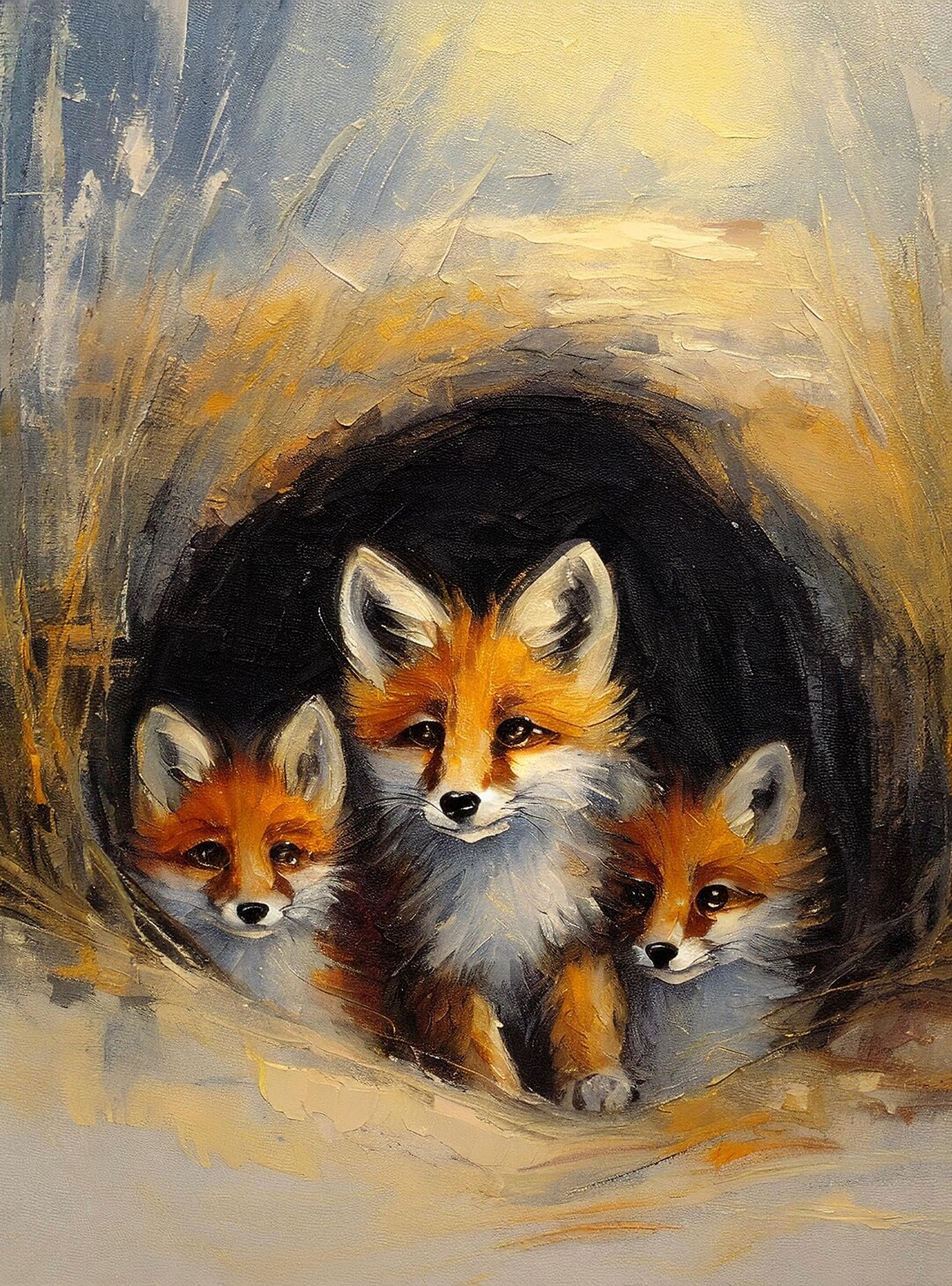 Fox - Large Decoupage Paper for Furniture - Rice Paper - Decoupage ...