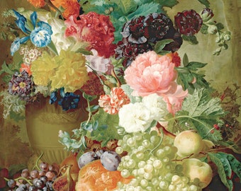 Large Decoupage for Furniture Rice Paper Vintage Decoupage Floral ...