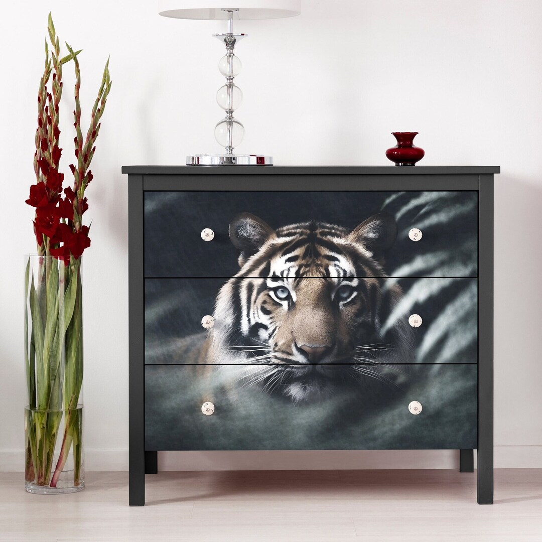 Tiger - Large Decoupage Paper for Furniture - Rice Paper - Decoupage ...