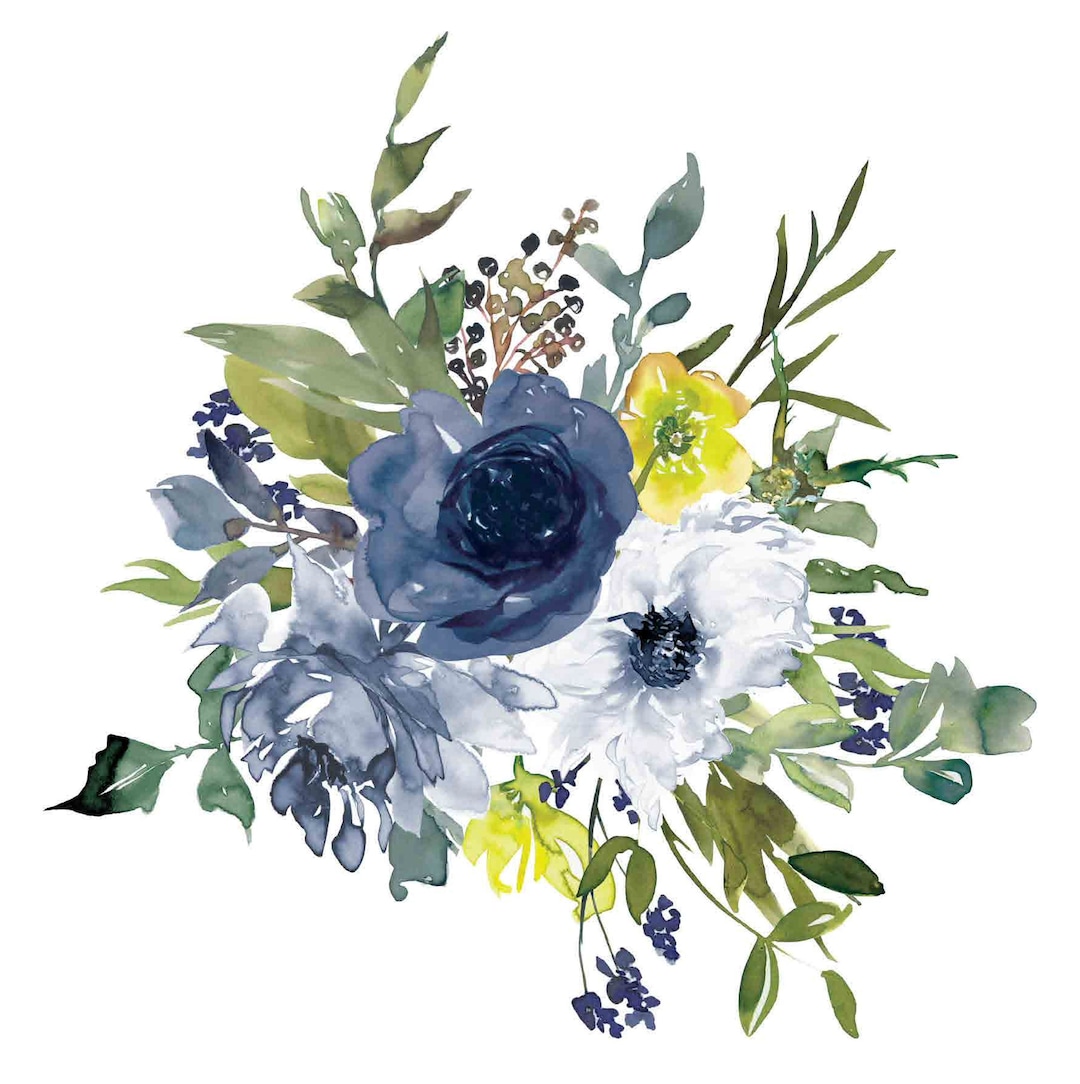 Watercolor Floral Rice Paper - Vintage Decoupage Paper for Furniture ...