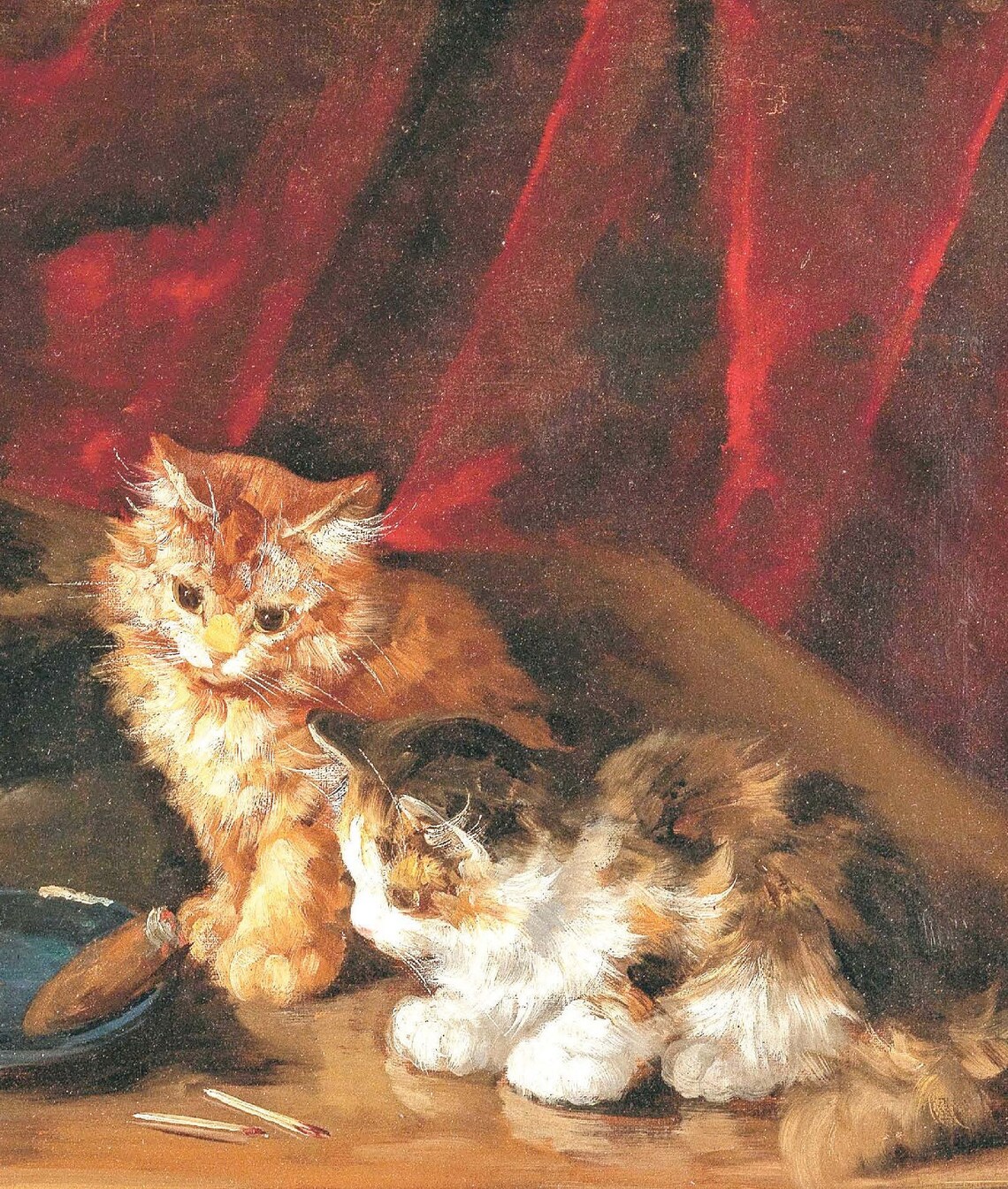 Kittens - Decoupage Paper for Furniture - Rice Paper - Large Decoupage ...