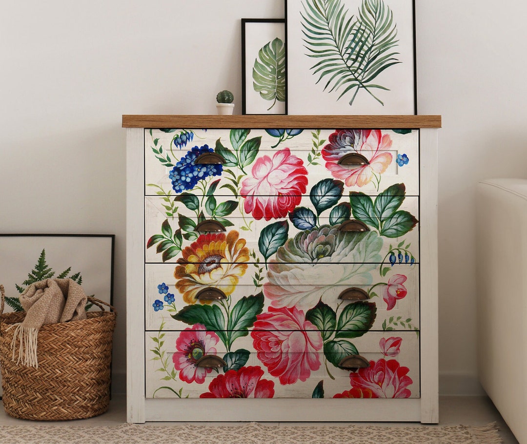 Large Decoupage Paper for Furniture - Decoupage Art - Rice Paper for ...