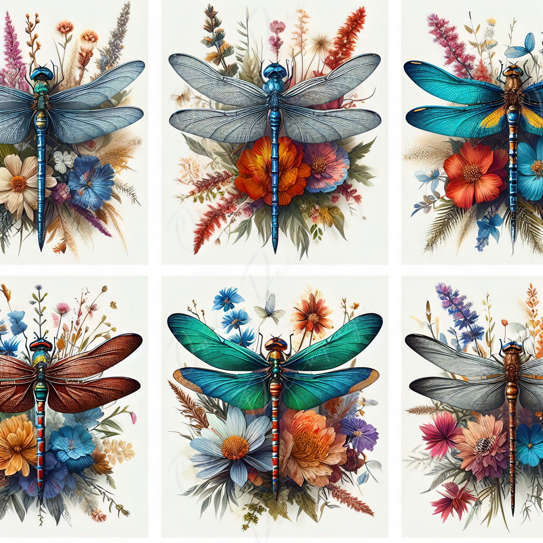 Large Decoupage Paper for Furniture Dragonfly Rice Paper Decoupage ...