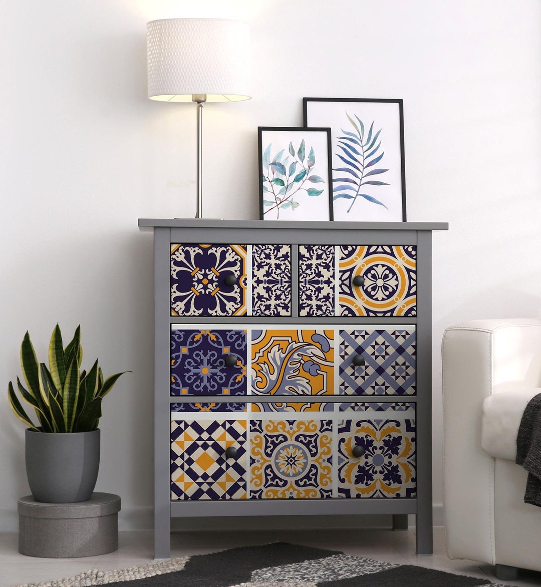 Authentic Pattern - Large Decoupage for Furniture - Rice Paper ...