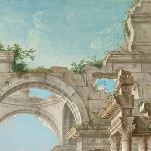 Ancient Rome Structures - Paper for Decoupage - Large Size Vintage ...