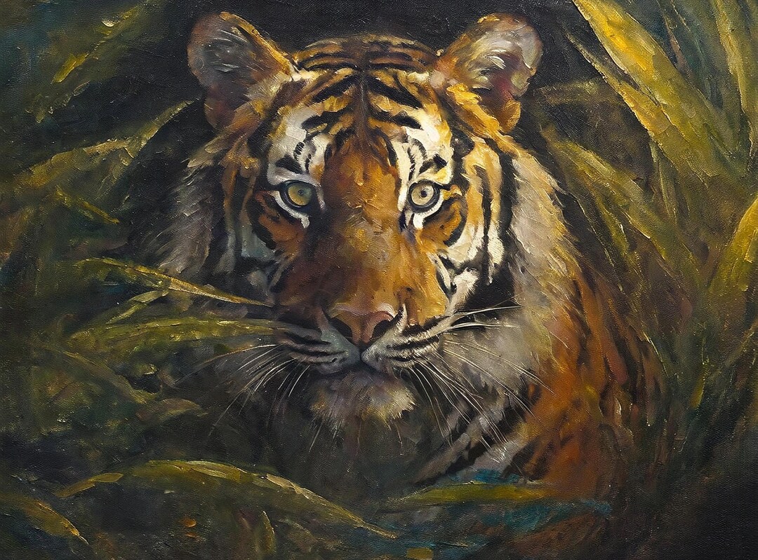 Tiger - Large Decoupage Paper for Furniture - Rice Paper - Decoupage ...