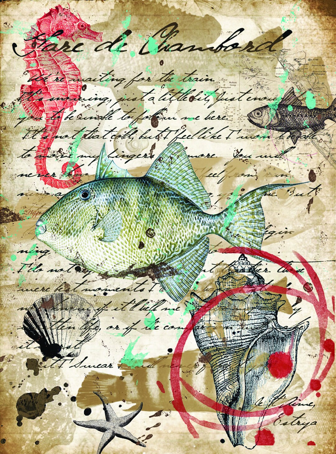 Large Decoupage Paper - Decoupage Art - Rice Paper for Decoupage ...