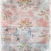 Large Rice Paper for Decoupage - Vintage - Floral Decoupage - Wooden ...