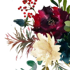 Watercolor Floral Rice Paper - Vintage Decoupage Paper for Furniture ...