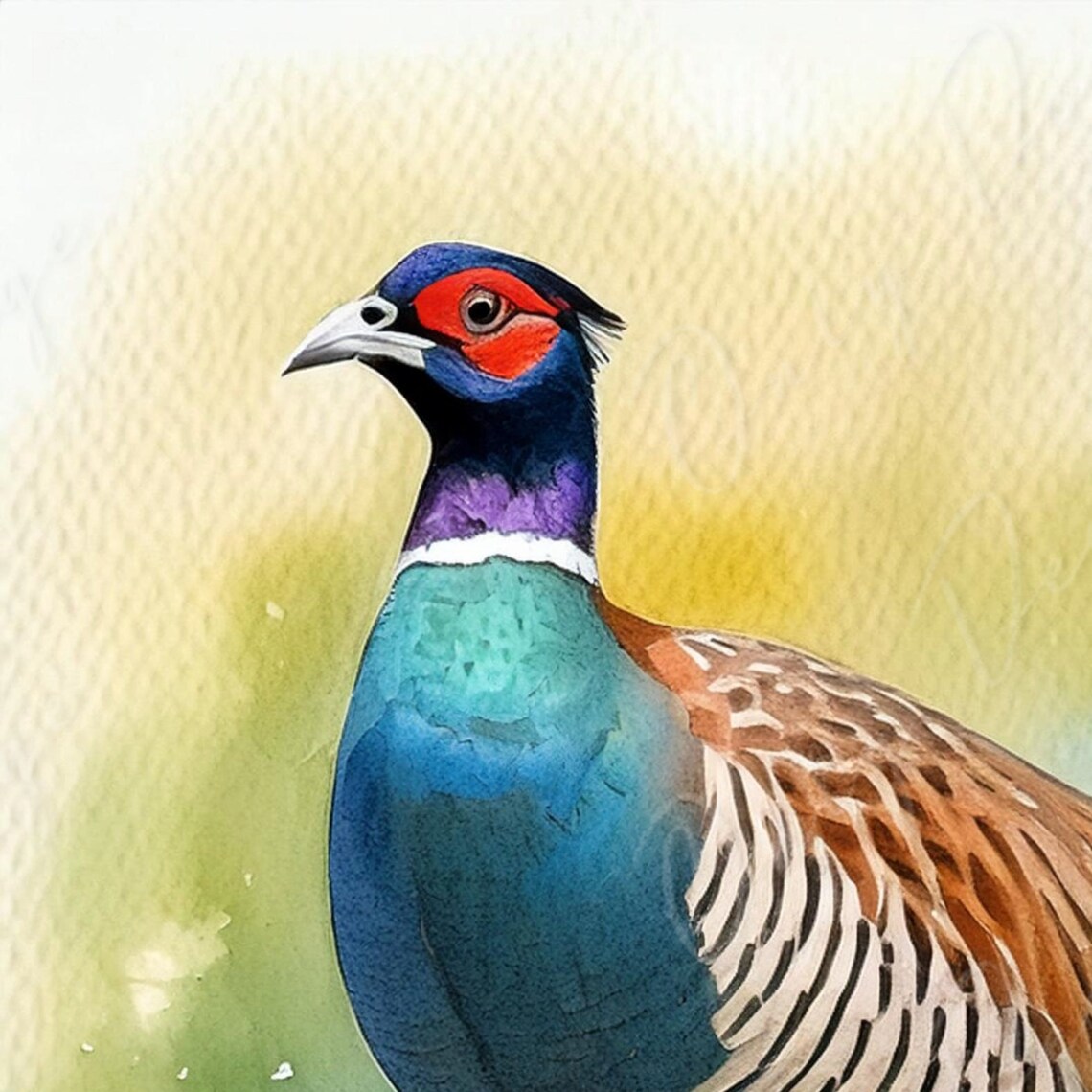Large Decoupage Paper for Furniture - Pheasant - Rice Paper - Decoupage ...