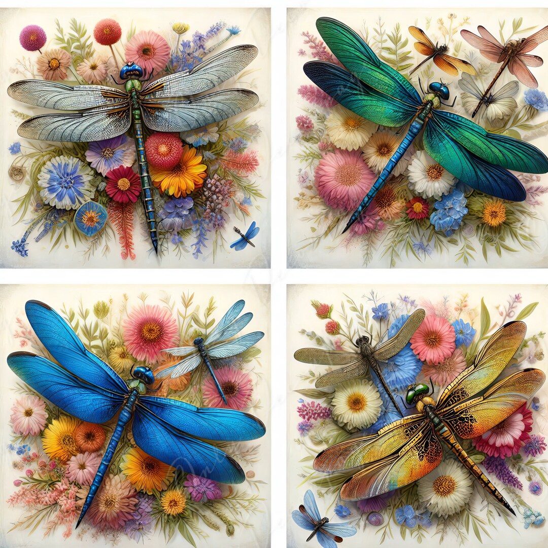 Large Decoupage Paper for Furniture Dragonfly Rice Paper Decoupage ...