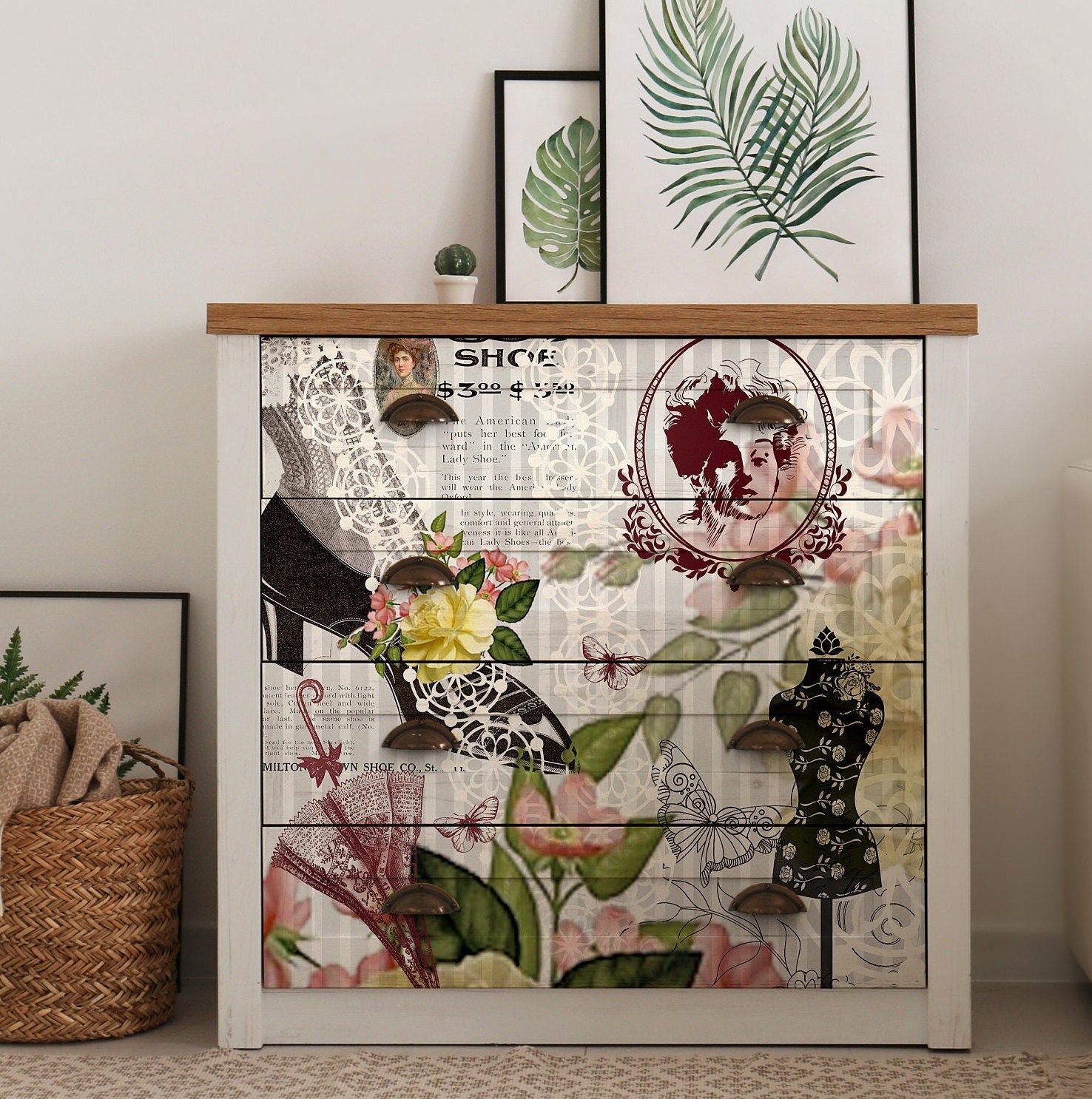 Large Decoupage Paper - Decoupage Art - Rice Paper for Decoupage ...