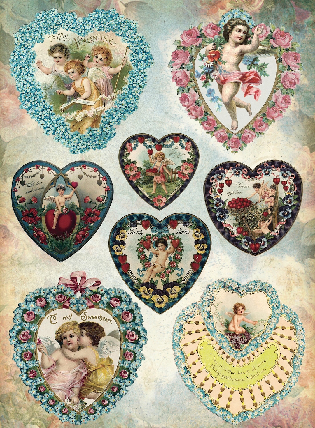 Large Decoupage Paper - Decoupage Art - Rice Paper for Decoupage ...