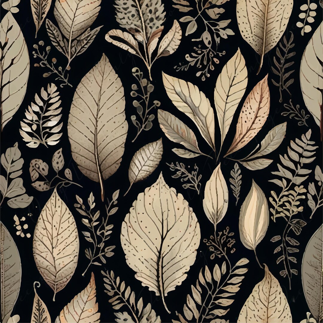 Floral Dark Decoupage Paper - Rice Paper Decoupage for Furniture ...