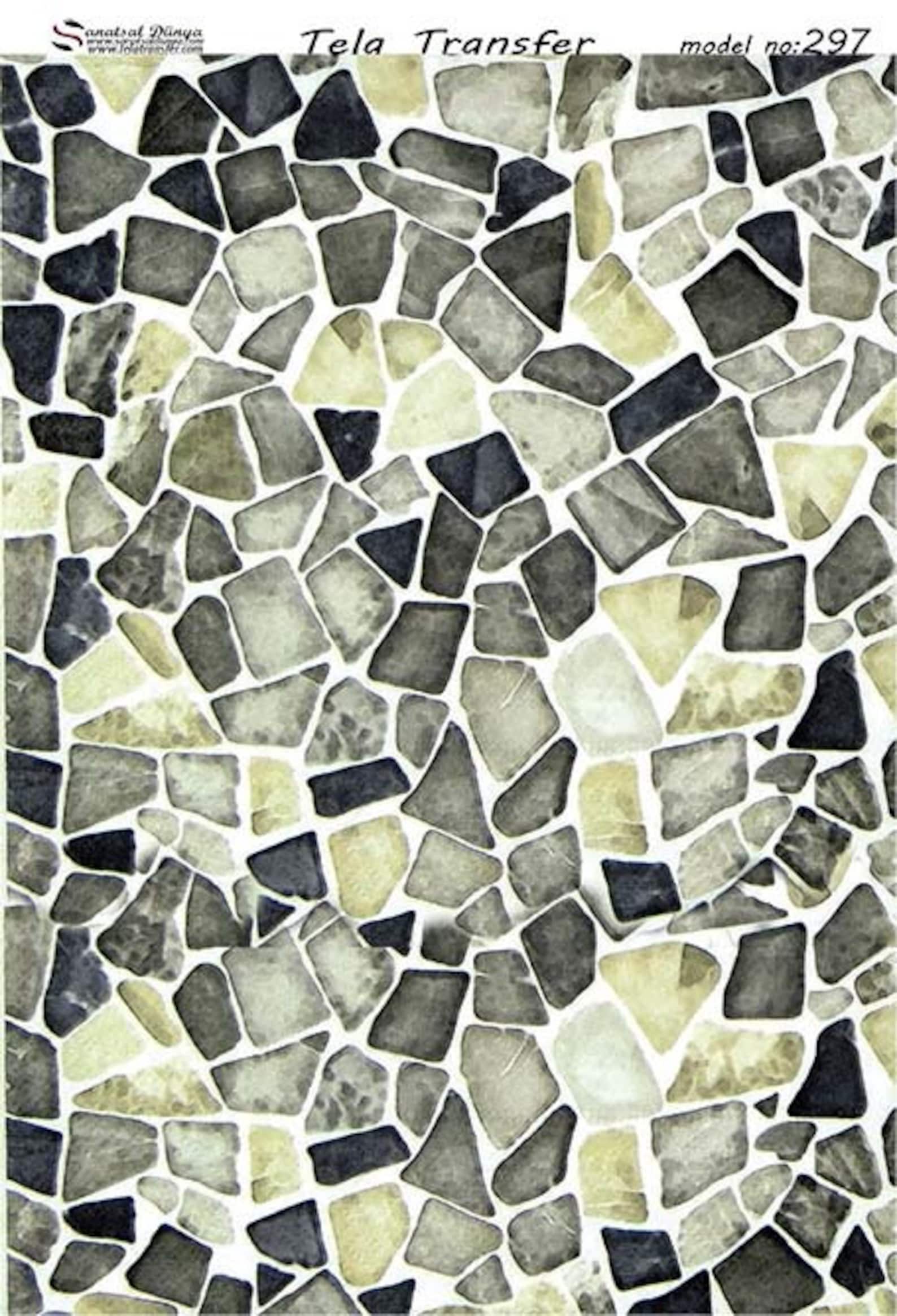 Stone Pattern Decorative Decoupage Paper for Furniture - Etsy