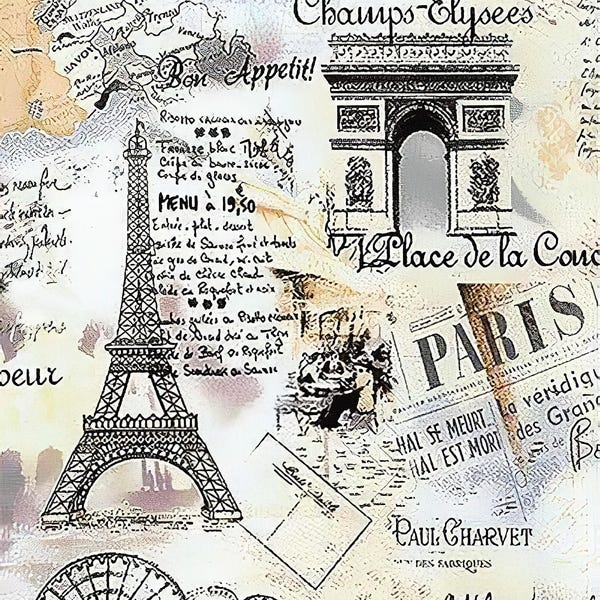 Paris Wall Border - Etsy