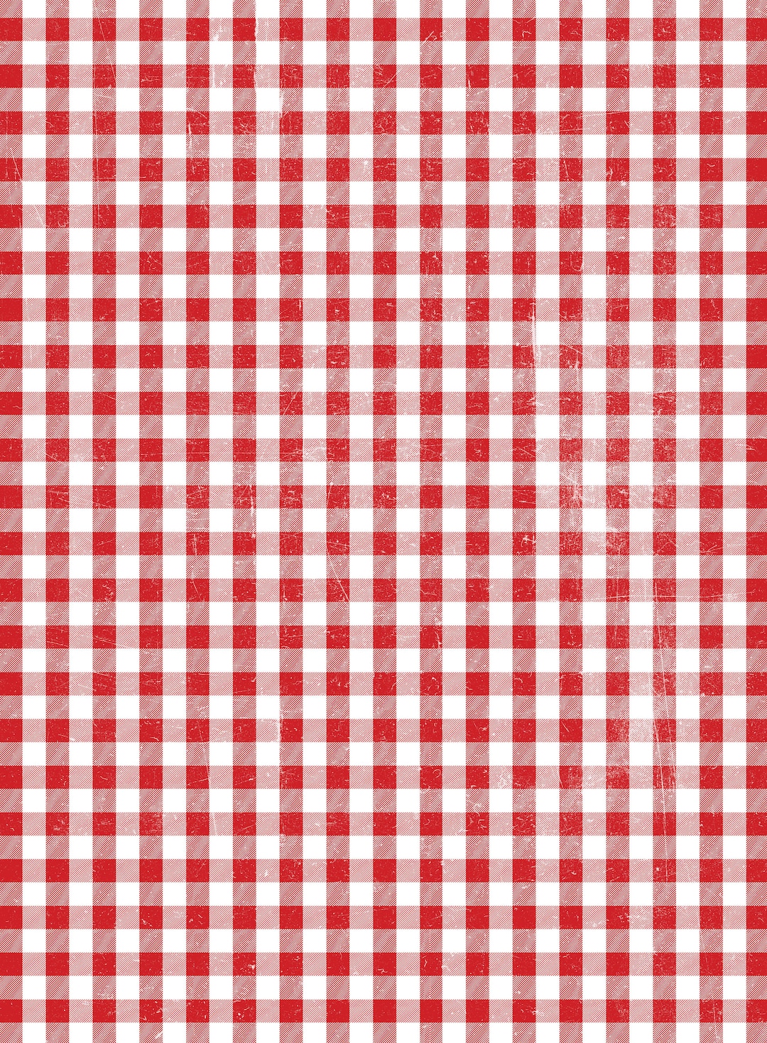 Merry Christmas - Gingham Pattern - Decorative Christmas Paper ...