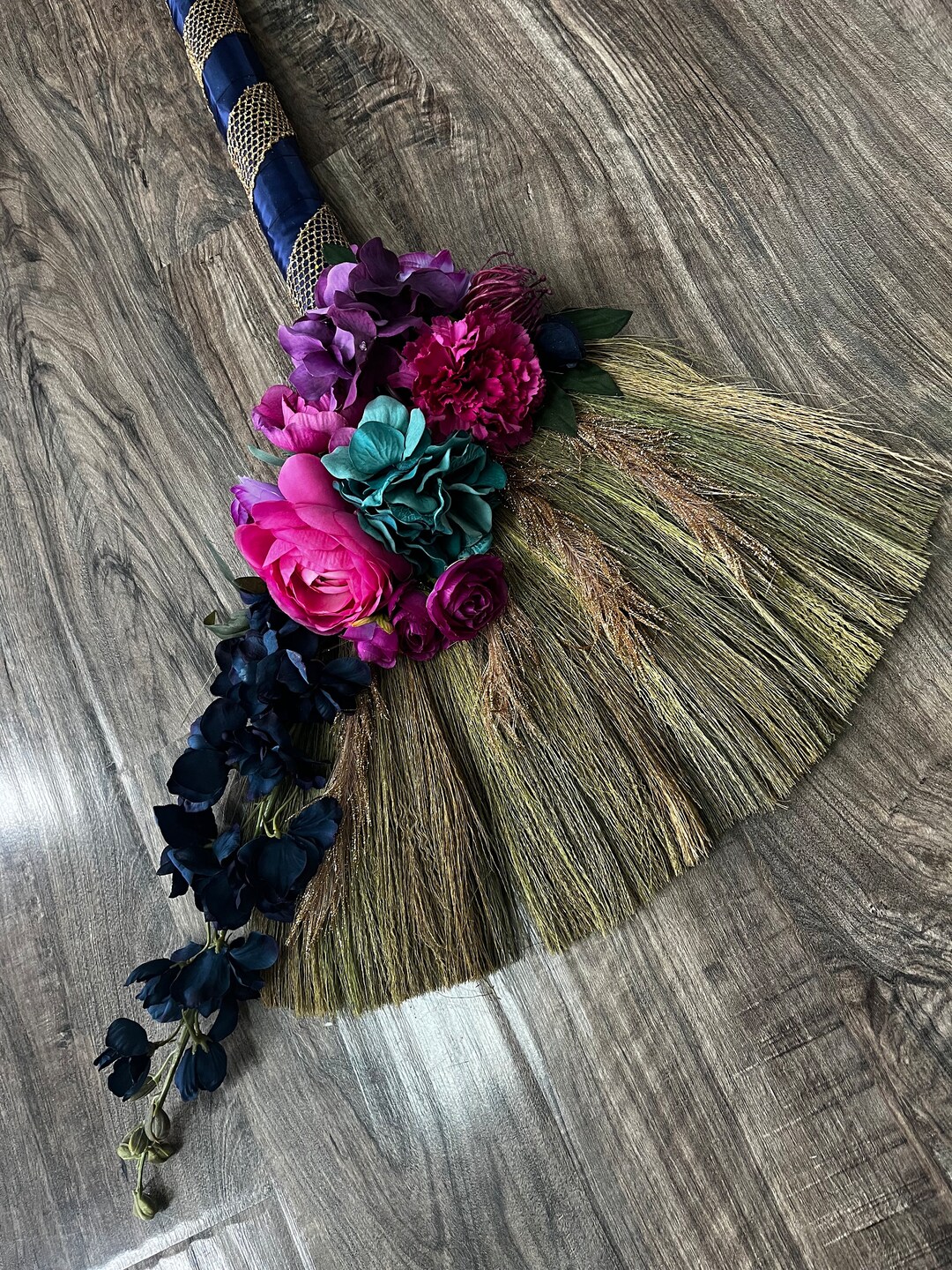 Disney Wedding Inspired Jumping Broom (name: Jasmine) - Etsy