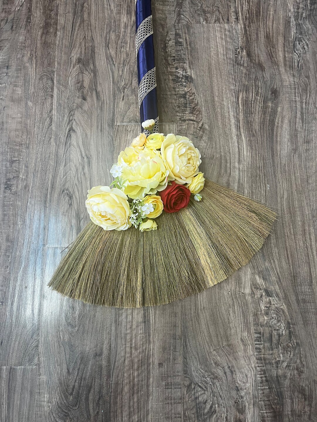 Disney Wedding Inspired Jumping Broom (name: Belle) - Etsy