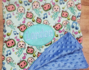 Cocomelon Baby Blankets - Etsy