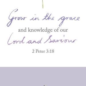 Grace Bookmark | Christian Gift | Scripture | Bible Verse - Etsy UK