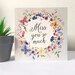 Miss You so Much Card | Christian Card | Encouragement | Scripture - Etsy